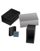 Potting box are designed enclosures & boxes, for potting electronics.